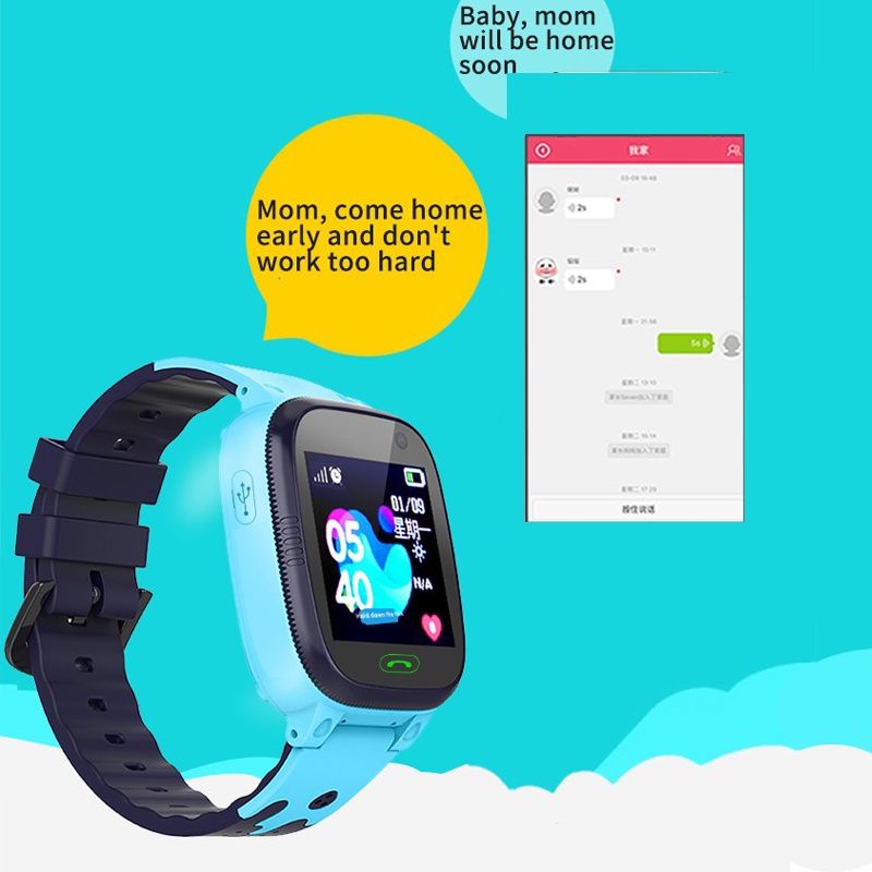 สมาร์ทนาฬิกาChildren's Smart Watch SOS hone Watch Smartwatch For Kids ...