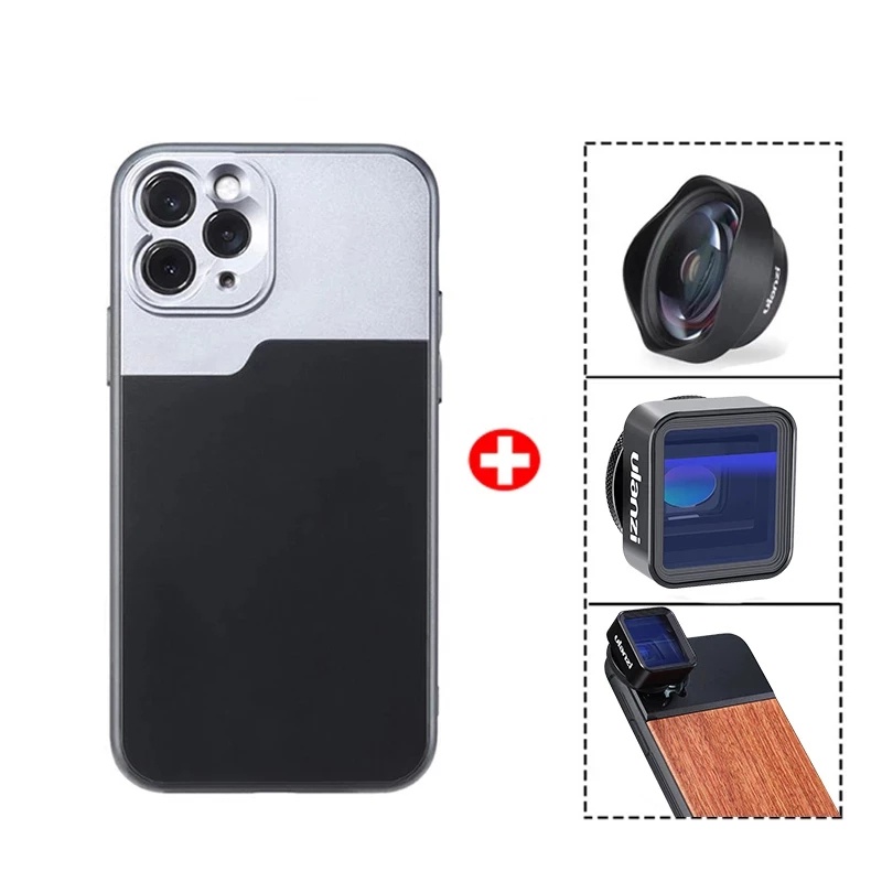 ๑ Universal 17mm Thread Lens Phone Case for IPhone 12/13mini/13 Pro/13 ...