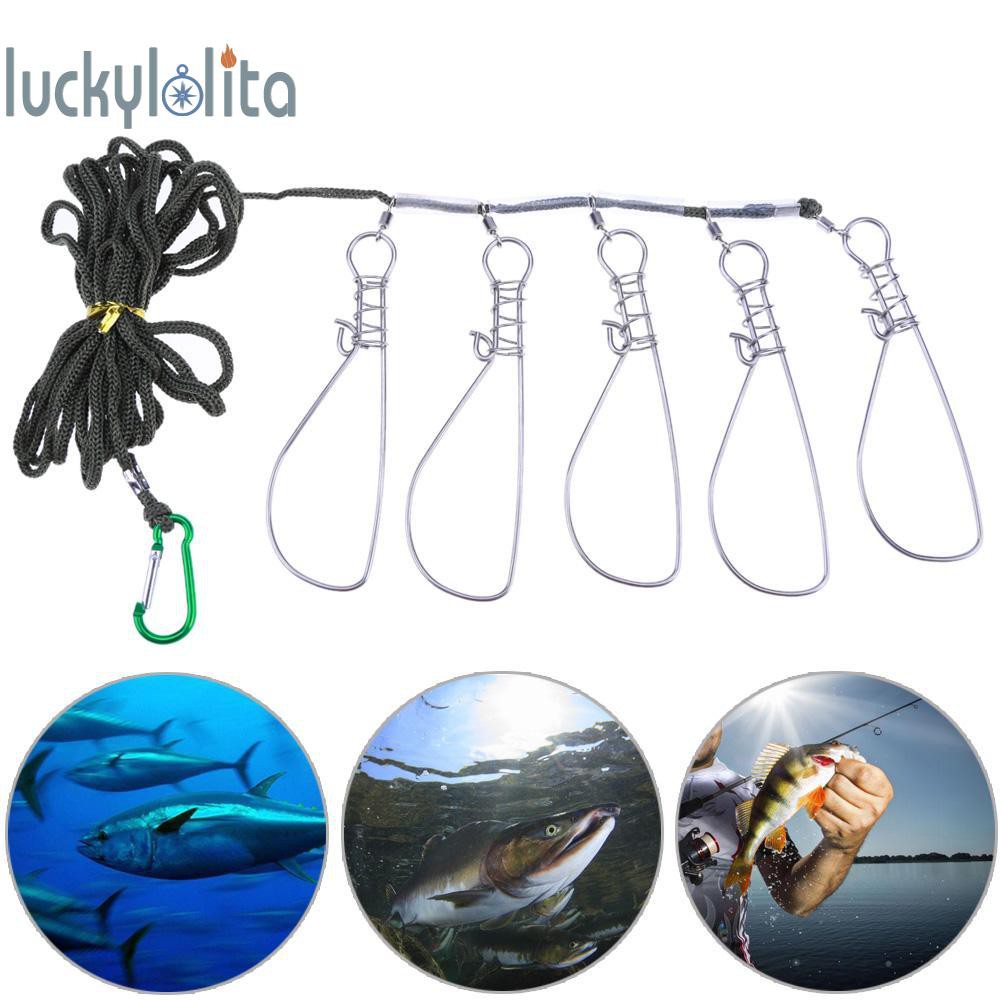 Luc-COD Outdoor Sports FishLock Stick Stainless Steel Fish Buckle Fish ...