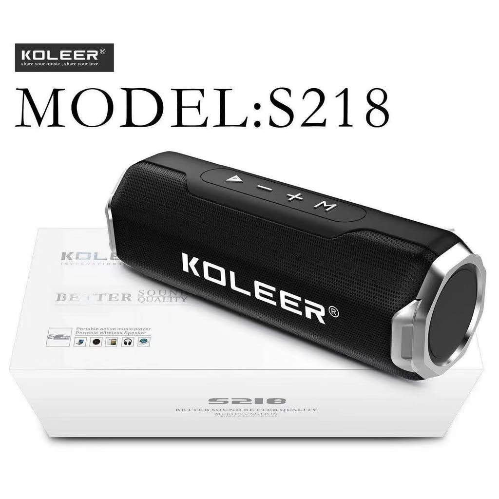 Bluetooth Speaker รุ่นKoleer S218 ลำโพงไร้สาย Bluetooth 5.0 แบบพกพา TF ...
