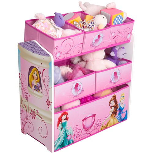 Disney - Princess Multi-Bin Toy Organizer | Shopee Thailand