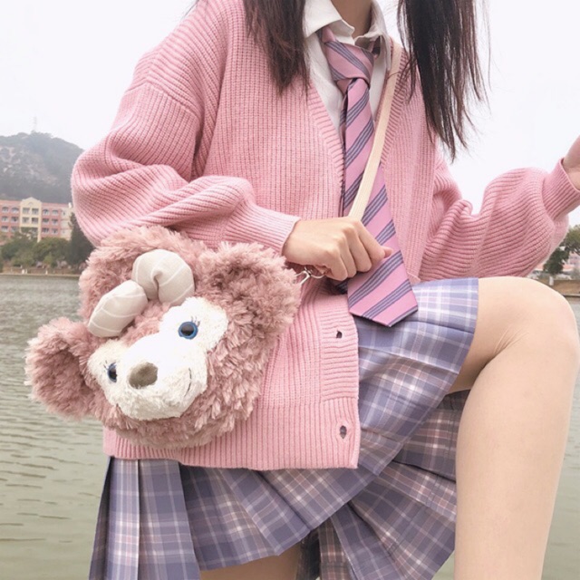 พร้อมส่ง Duffy & Shellie May Crossbody Bag กระเป๋าสะพายข้าง หมีขนปุย ...