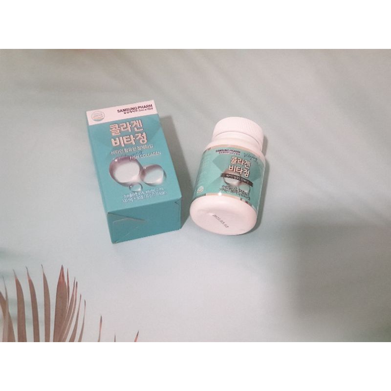 Samsung Pharm Fish Collagen 60 เม็ด 500mg - lapetiteprincesse - ThaiPick