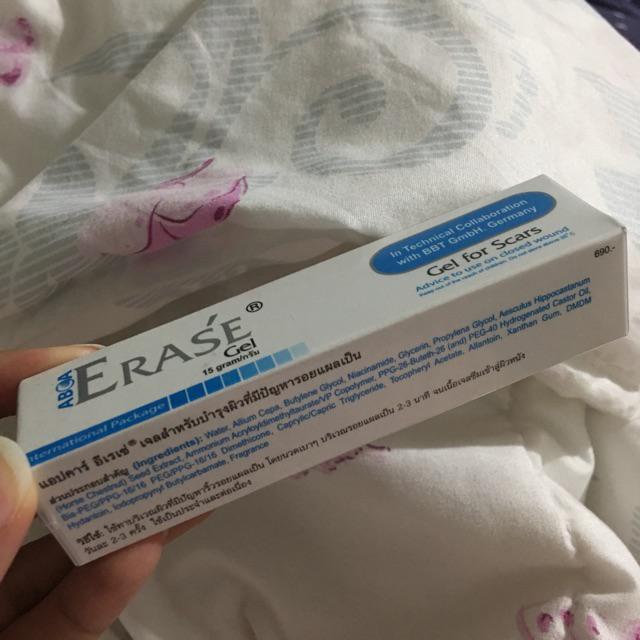 ถูกสุด!!! Erase gel 5g/15gเจลลดรอยแผลเป็น รอยดำจากสิว รอยหลุมสิว ...