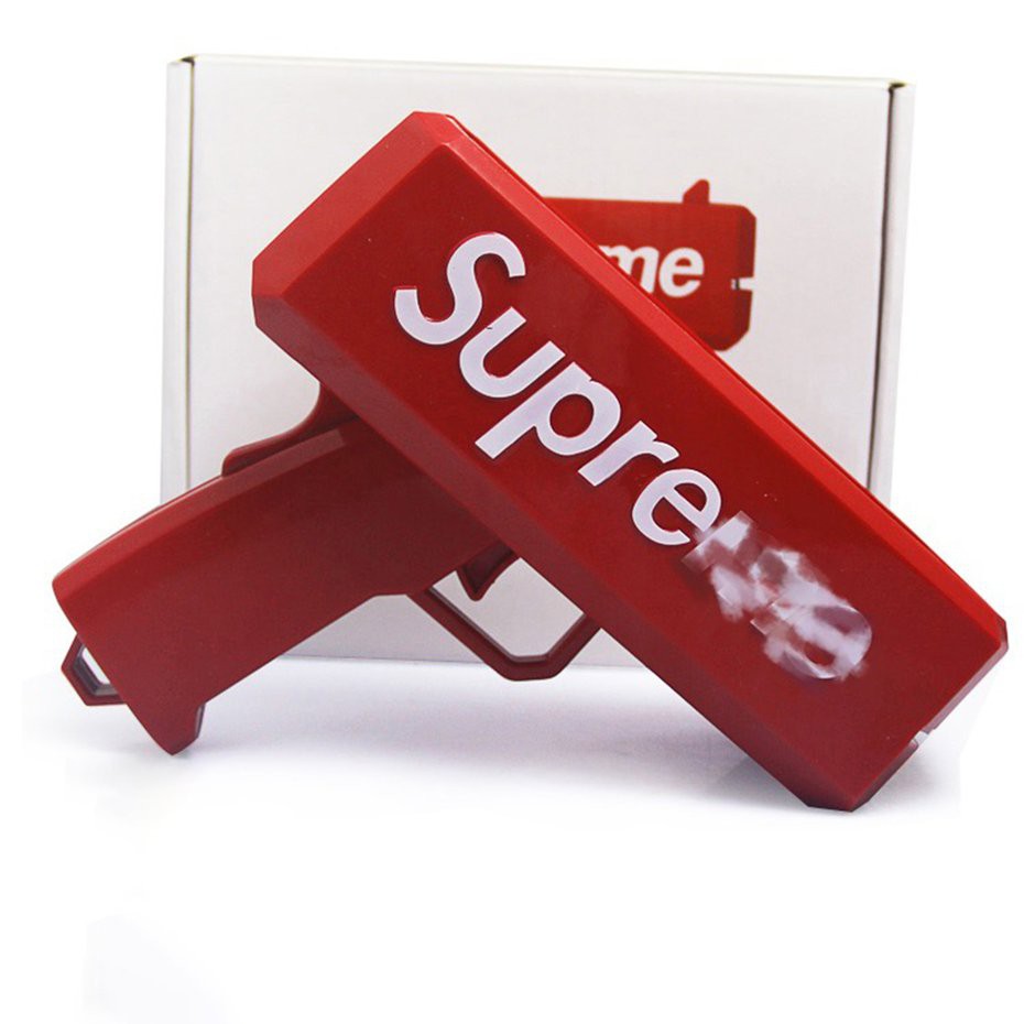 ⚡Cash Cannon Spray Money Gun Rain Money Toy Spit Banknotes Gun ...