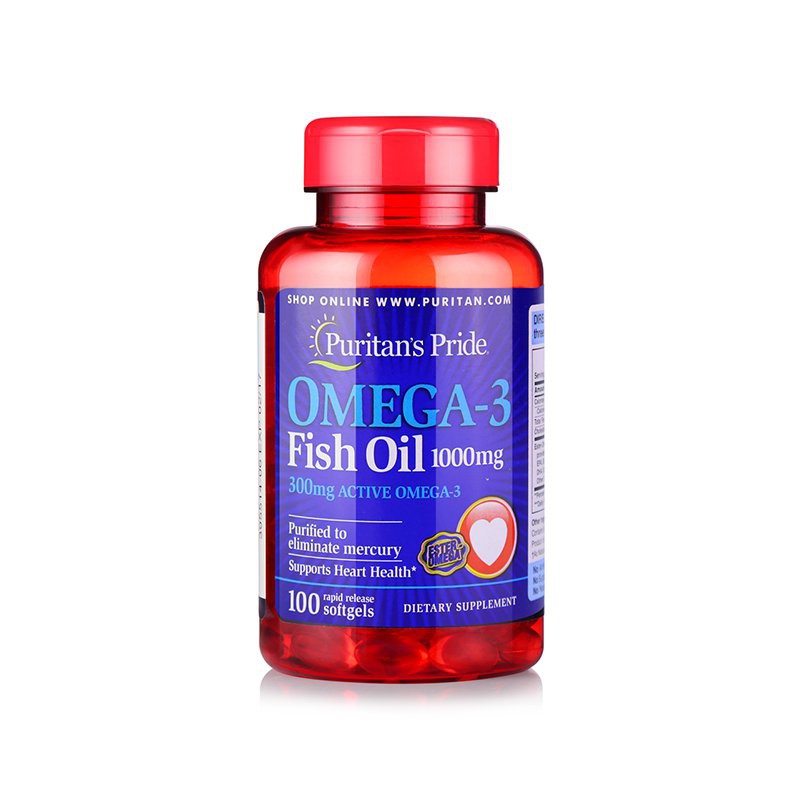 Preply Omega-3 Deep Sea Fish Oil 1000mg*100 Capsules - 182tkbxdxp ...