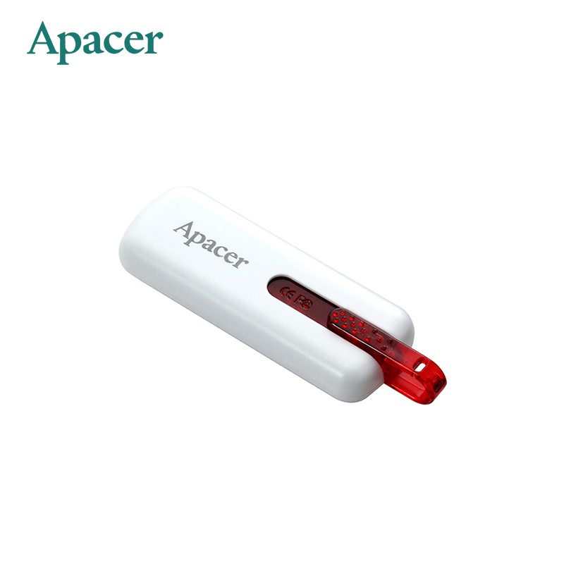 Apacer แฟลชไดร์ฟ HANDY STENO AH326 USB 2.0 Flash Drive (White) - apacer_thailand - ThaiPick