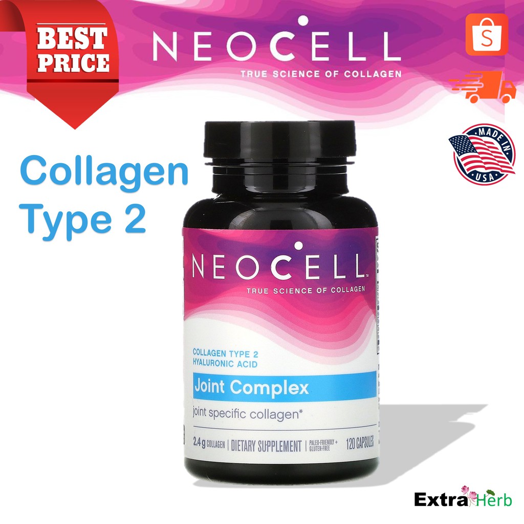 Collagen Type 2 Joint Complex, 120 Capsules [Neocell] | Shopee Thailand