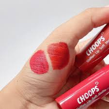 Choops Chiffon Lip soft Matte มี2สี ลิปจุ๊ปส์สีติดทนนาน - dararan ...