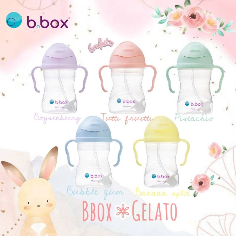 (ค่าส่งถูก)Bbox gelato Sippy Cup สีพาสเทล แก้วหัดดื่ม Bbox ของแท้ 100 ...