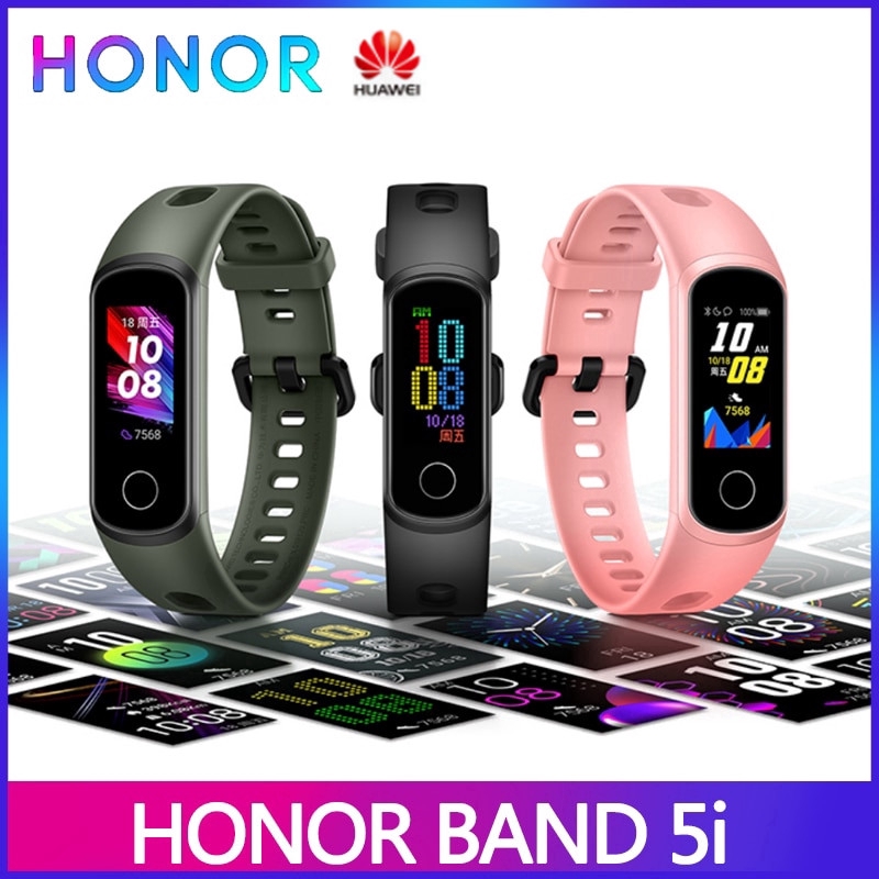 Original Huawei Honor Band 5i Smart Band Blood Oxygen Tracker AMOLED ...