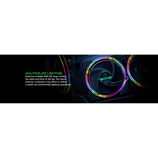 พัดลมเคส RGB EGA Type F1 Type F2 Cooling FAN PC 120mm พัดลมคอมพิวเตอร์ ...