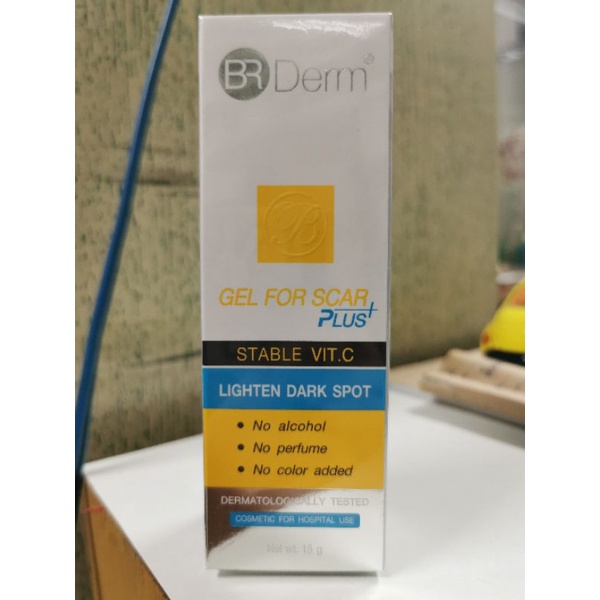 BR Derm gel for scar plus บีอาร์เดิร์ม เจลฟอร์ สการ์ พลัส ครีมลดรอยดำ ...