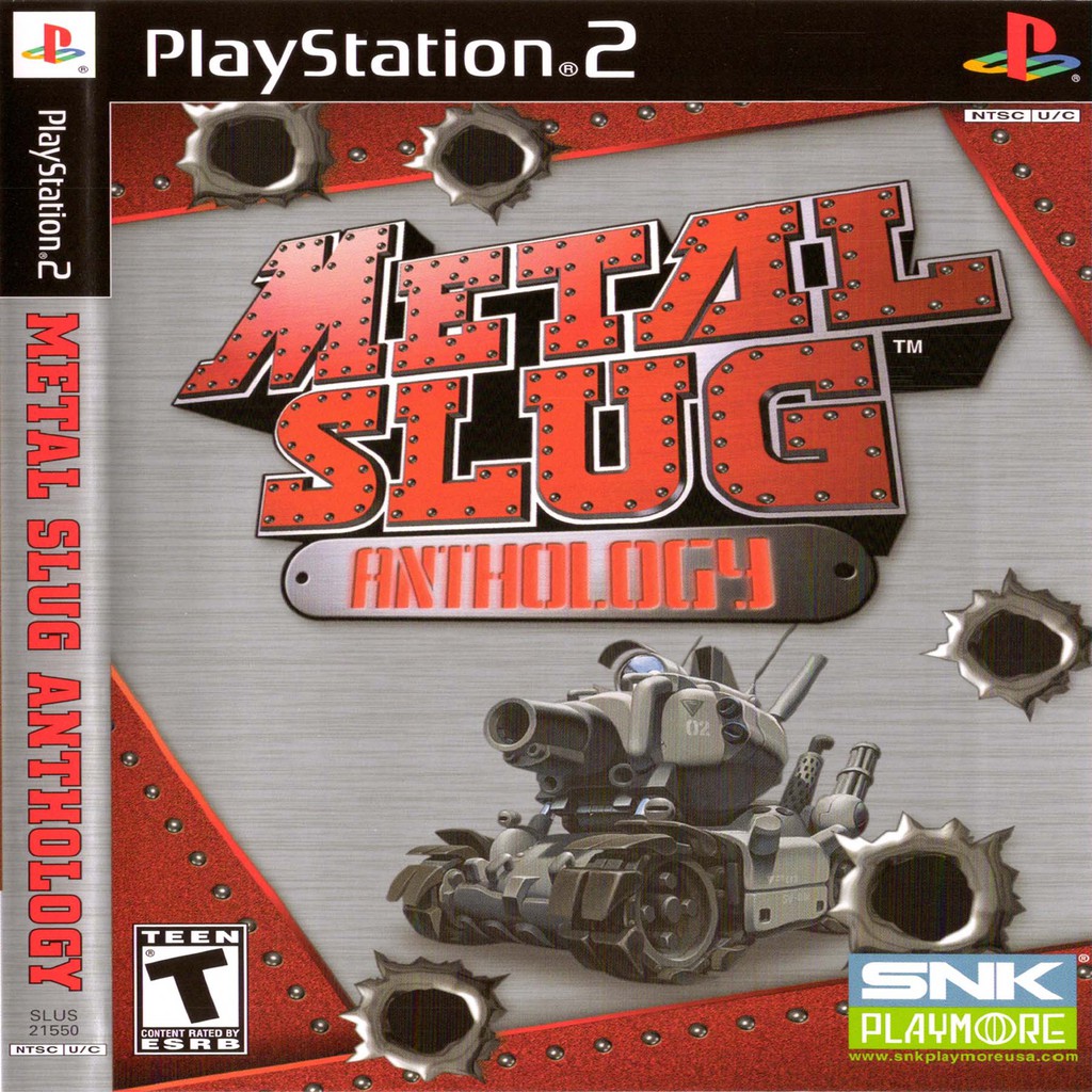 Metal Slug Anthology USA PS2 DVD - l2omantic - ThaiPick
