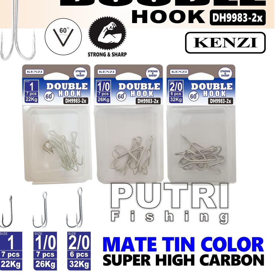 Kenzi ตะขอคู่ 60 "Matte สีดีบุก Dh 9983-2X - ardianl_shop.th - ThaiPick