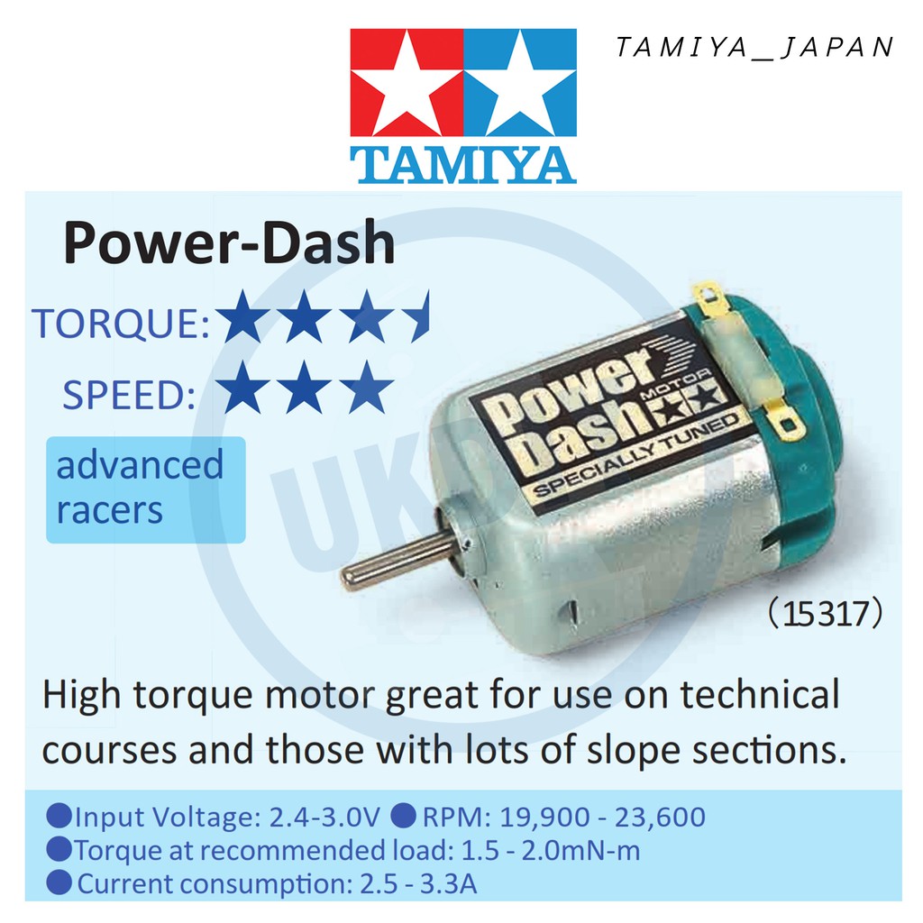 TAMIYA 15317 มอเตอร์ รถแข่ง ทามิย่า JAPAN แท้ Power Dash MOTOR ใช้กับ ...
