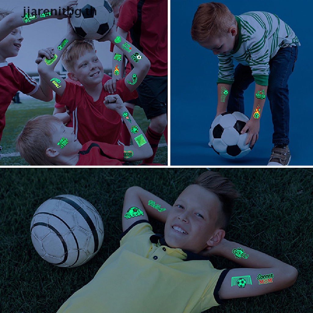 Renbg สติกเกอร์รอยสักชั่วคราว เรืองแสงในที่มืด 2022 10 แผ่น ...