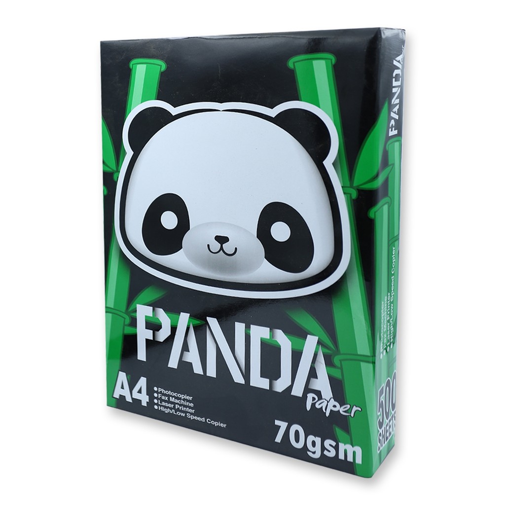PANDA กระดาษถ่ายเอกสาร A4 70 แกรม/500 แผ่น (บรรจุ 5 รีม /กล่อง) |P5 ...