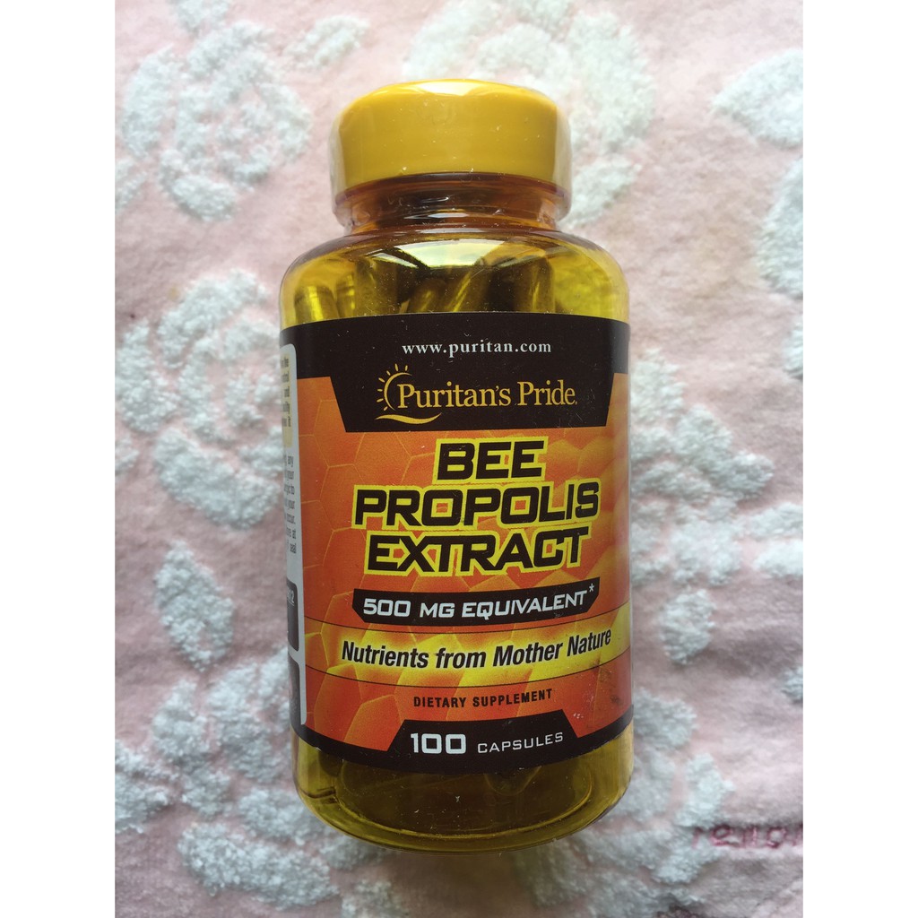 Puritan s Pride] Propolis capsules (500MG * 100) - 74ew513rha - ThaiPick