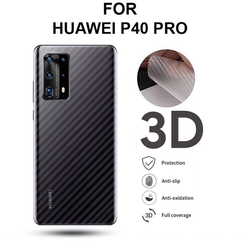 คาร์บอนป้องกันรอยขีดข่วนสําหรับ Huawei P30 P40 Pro - 58acc.th - ThaiPick