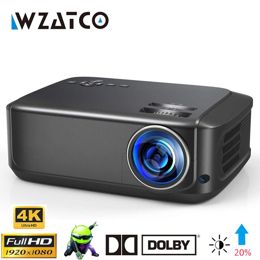 T6 3500 Lumens HD Portable LED Projector 1280*720 Native Resolution ...