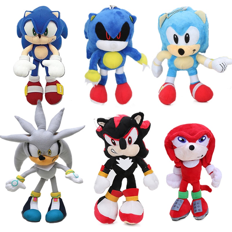 18-32cm Blue Super Sonic the Hedgehog Plush Toy Sonic Toys Sonic Shadow ...