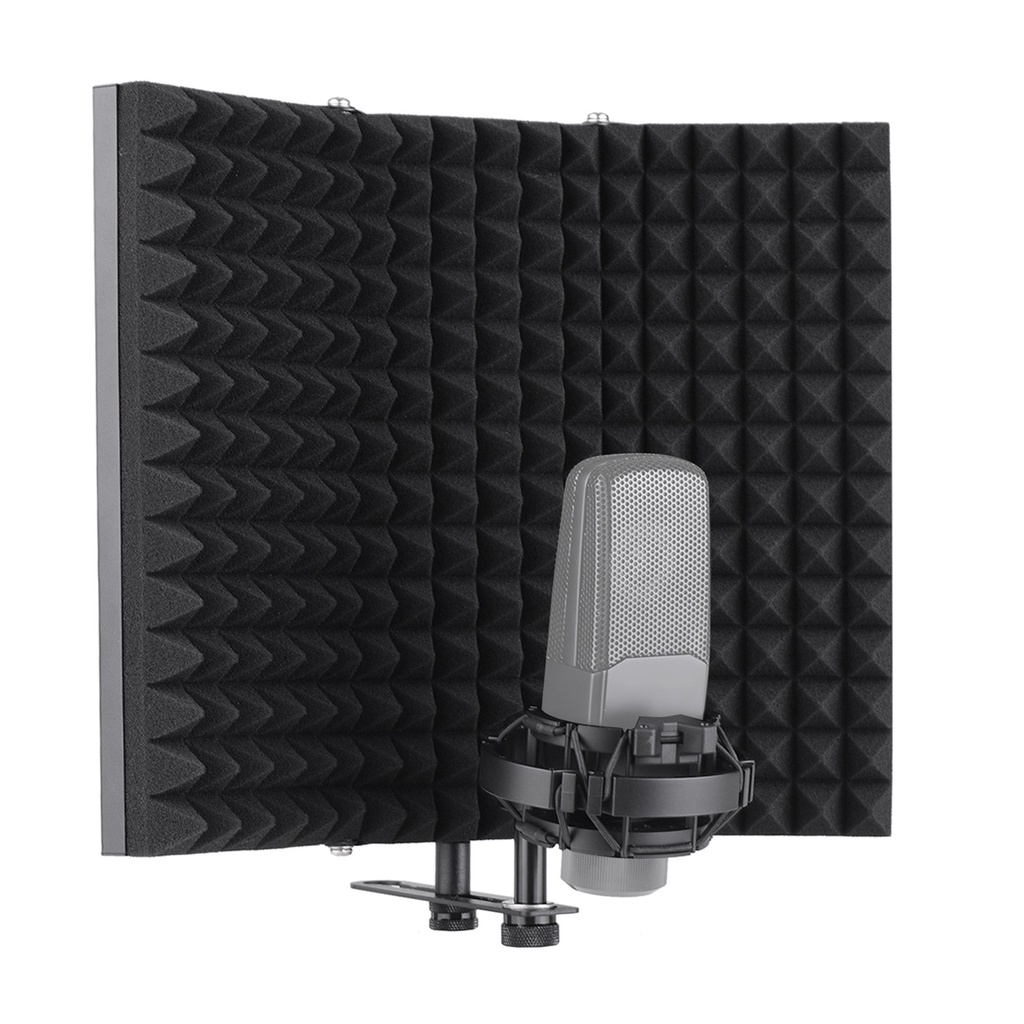 Professional Studio Recording Microphone Isolation Shield Pop Filter ...