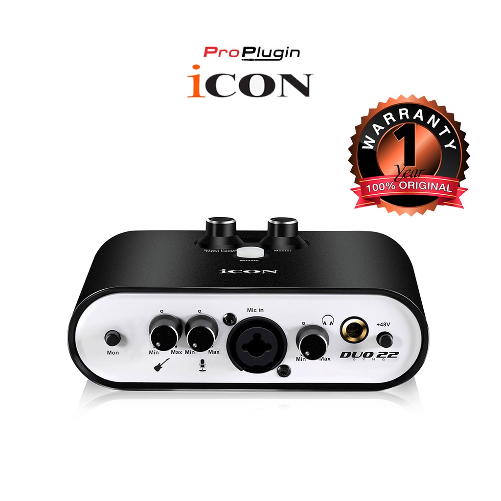 iCon Duo 22 Dyna รุ่นใหม่ USB Audio Interface for Computers Tablets and ...