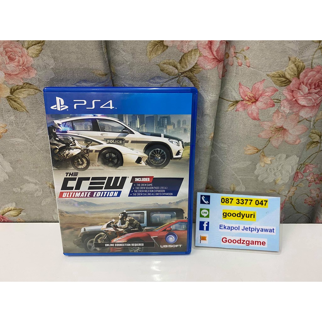 [มือ2] The Crew Ultimate Edition (z3) แผ่นเกม PS4 Game - goodzgame ...