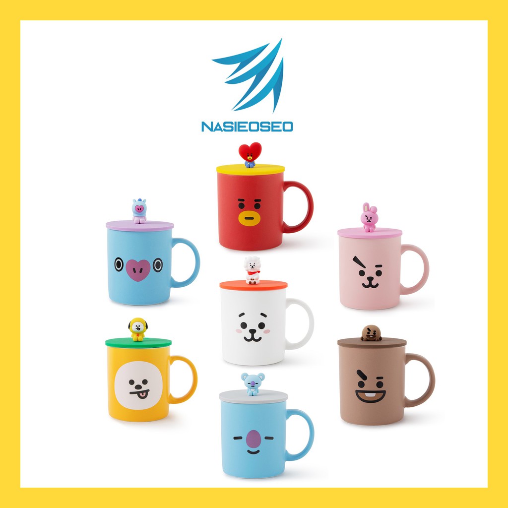 BT21 Basic Mug & Cup Cover QuvC | Shopee Thailand