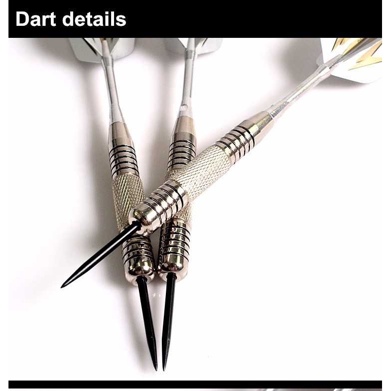CUESOUL 3pcs/set Professional Dart Pin 24g 25g Black Golden Color Steel ...