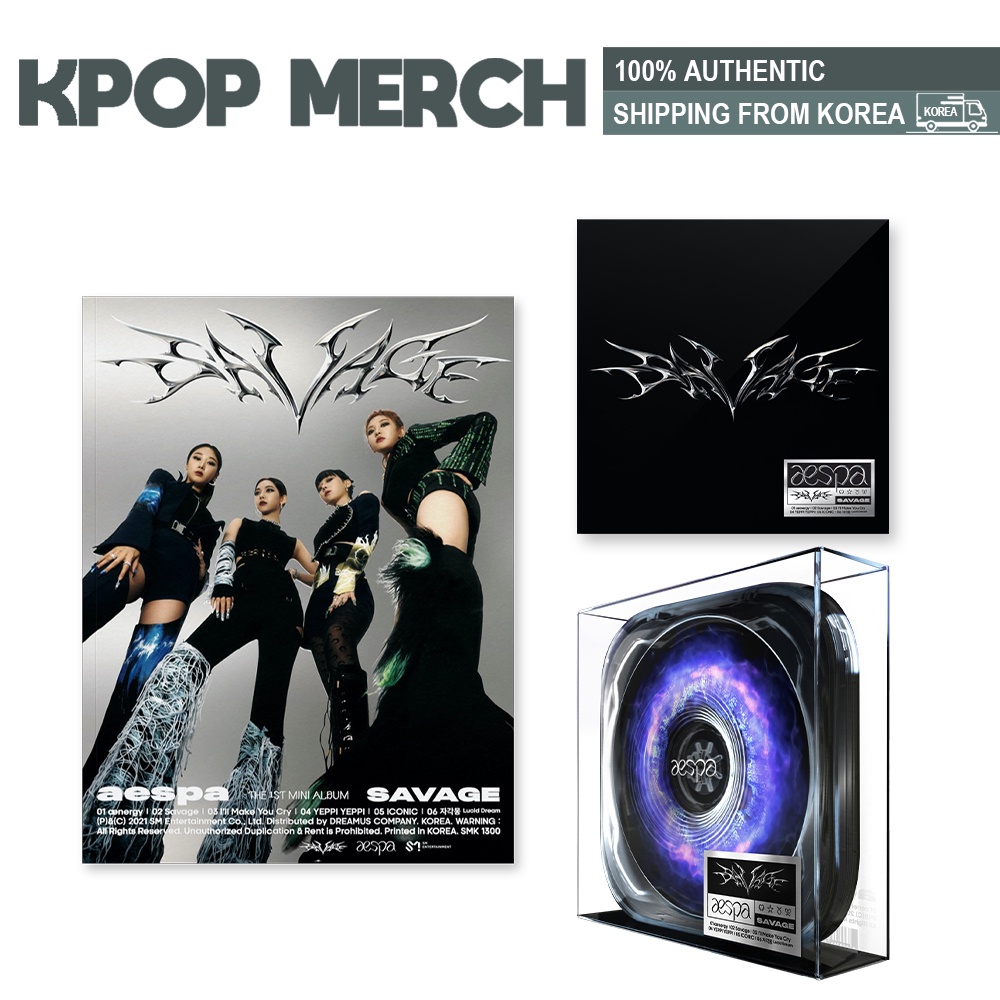aespa - 1st mini album Savage - kpopmerch.th - ThaiPick