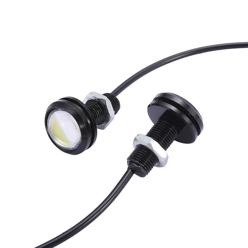 2 x 18 W Eagle Eye Lamp Daylight LED DRL ไฟตัดหมอกสำหรับติดรถยนต์ ...