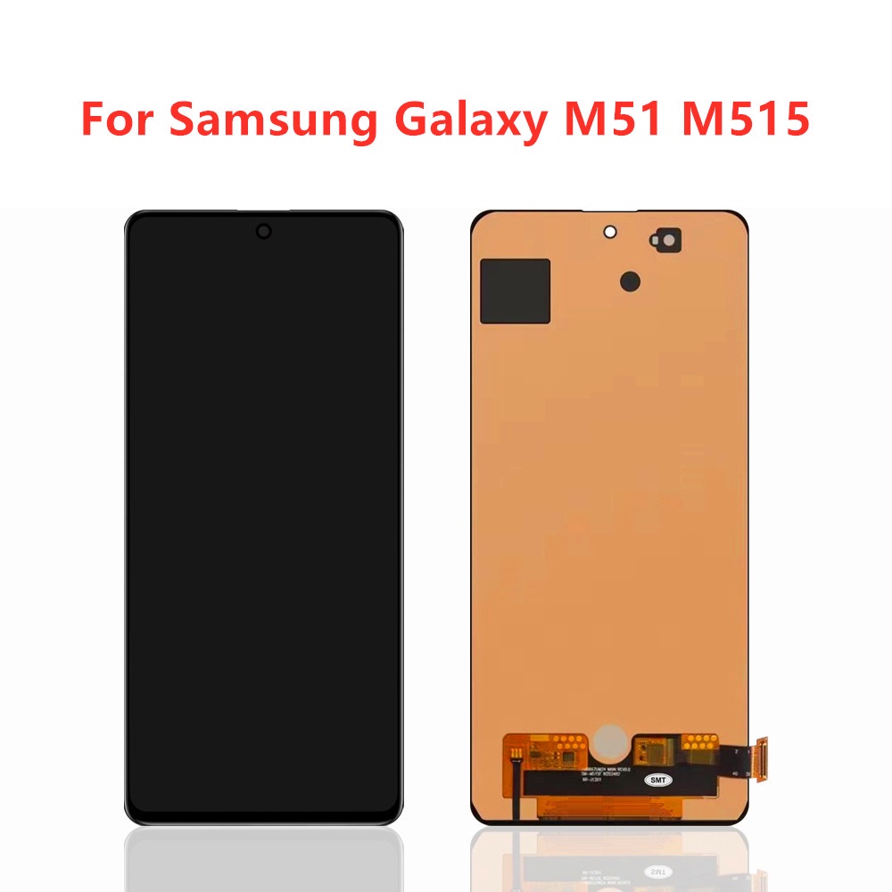 หน้าจอสัมผัส Lcd สําหรับ Samsung Galaxy M51 M515 M515F M515F / Dsn หน้า ...