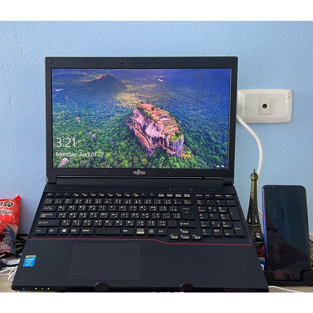 FUJITSU A574 Core i3 gen4 Ram 8gb HDD 320gb โน๊ตบุ๊คมือสอง สเปกแรงๆ ...