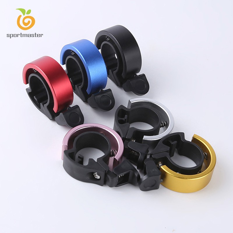 Bicycle Bell Ring Loud Bike Horn Cycling Handlebar Alarm Ring Bike Aluminum Alloy Invisible Bell ...