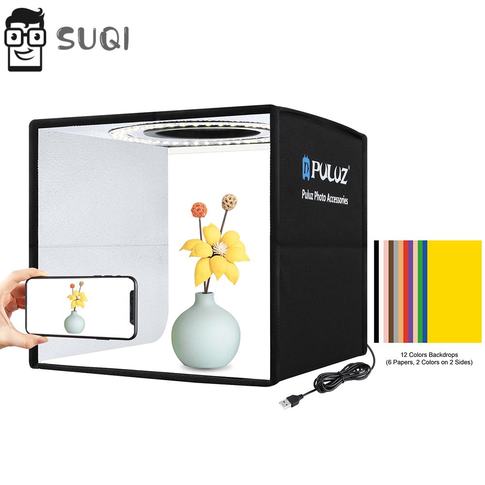 SUQI 25cm Folding Lightbox Portable Softbox Photo Studio Photography ...
