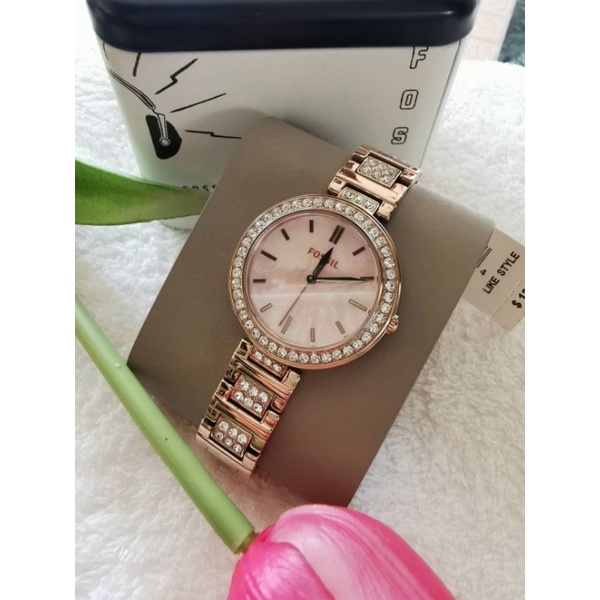 FOSSIL FOSSIL Rhett Chronograph Stainless Steel Watch BQ1000 สำเนา ...