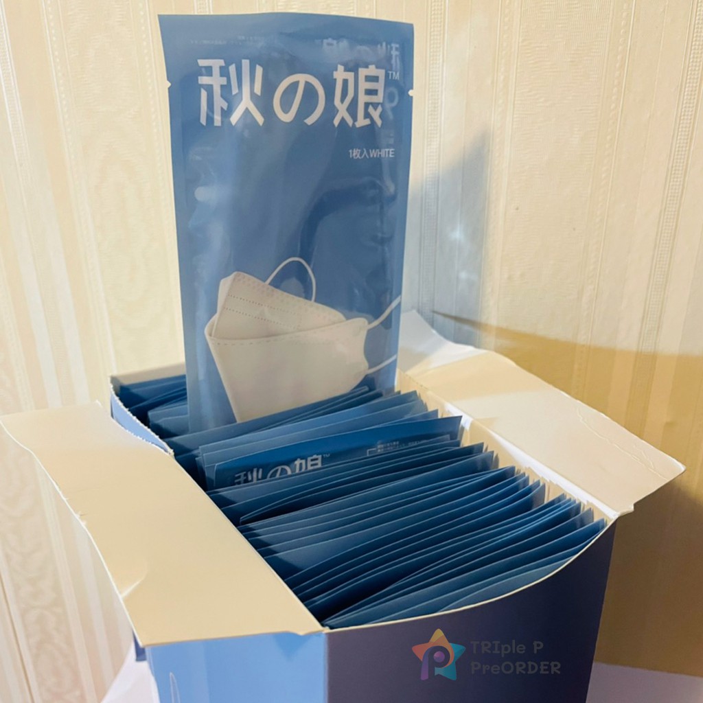 หน้ากากอนามัย 3D แมส KF94 เจแปนเกรด หน้ากากอนามัยสีขาว กรอง4ชั้น ใส่ ...