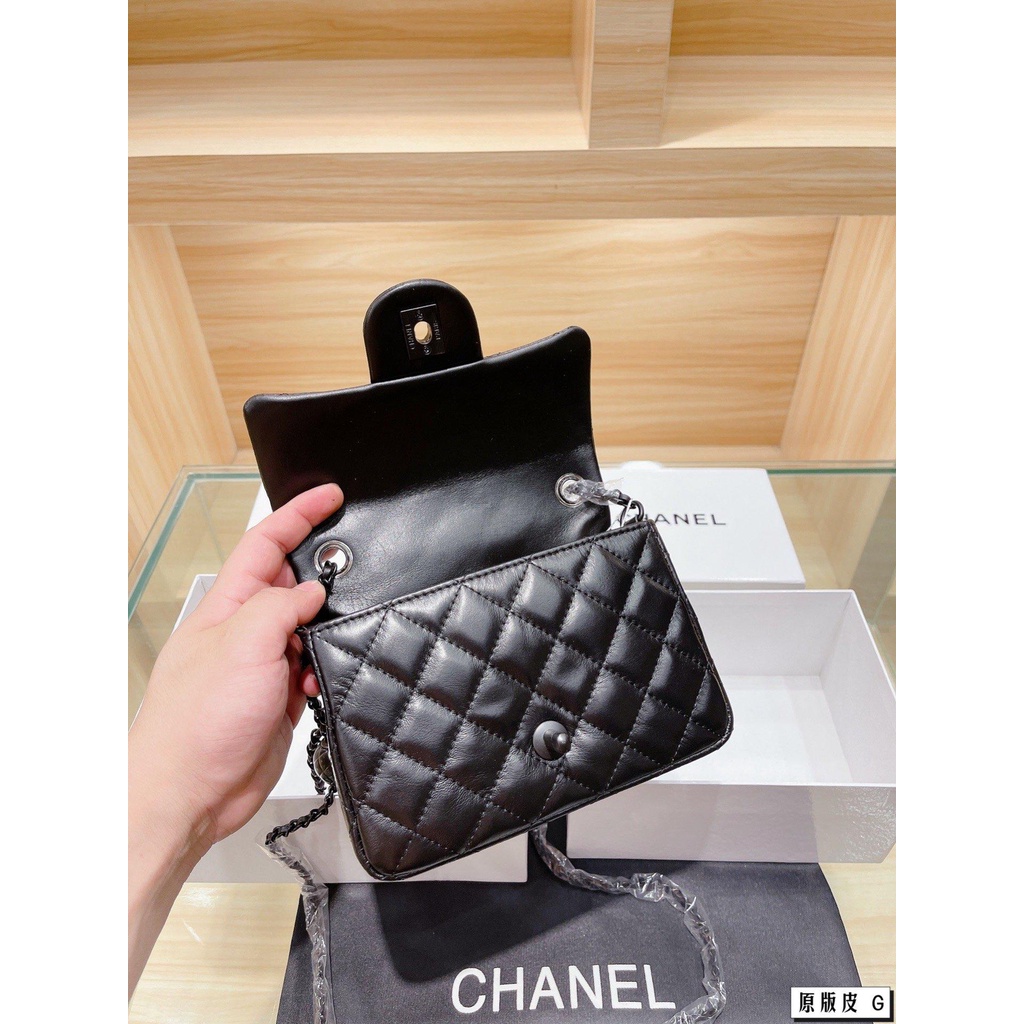 HOT 2021 Bag Chanel Chanel Linger Fang Fat Summer Classic Fat Square ...