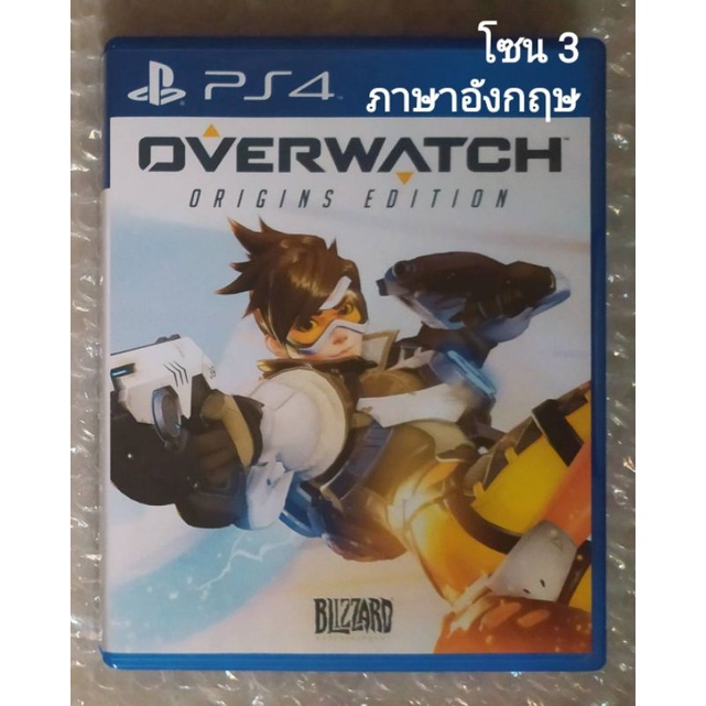 OVERWATCH Z3 PS4 ภาษาอังกฤษ ตำหนิที่กล่อง มือสอง R3 PLAYSTATION 4 ...
