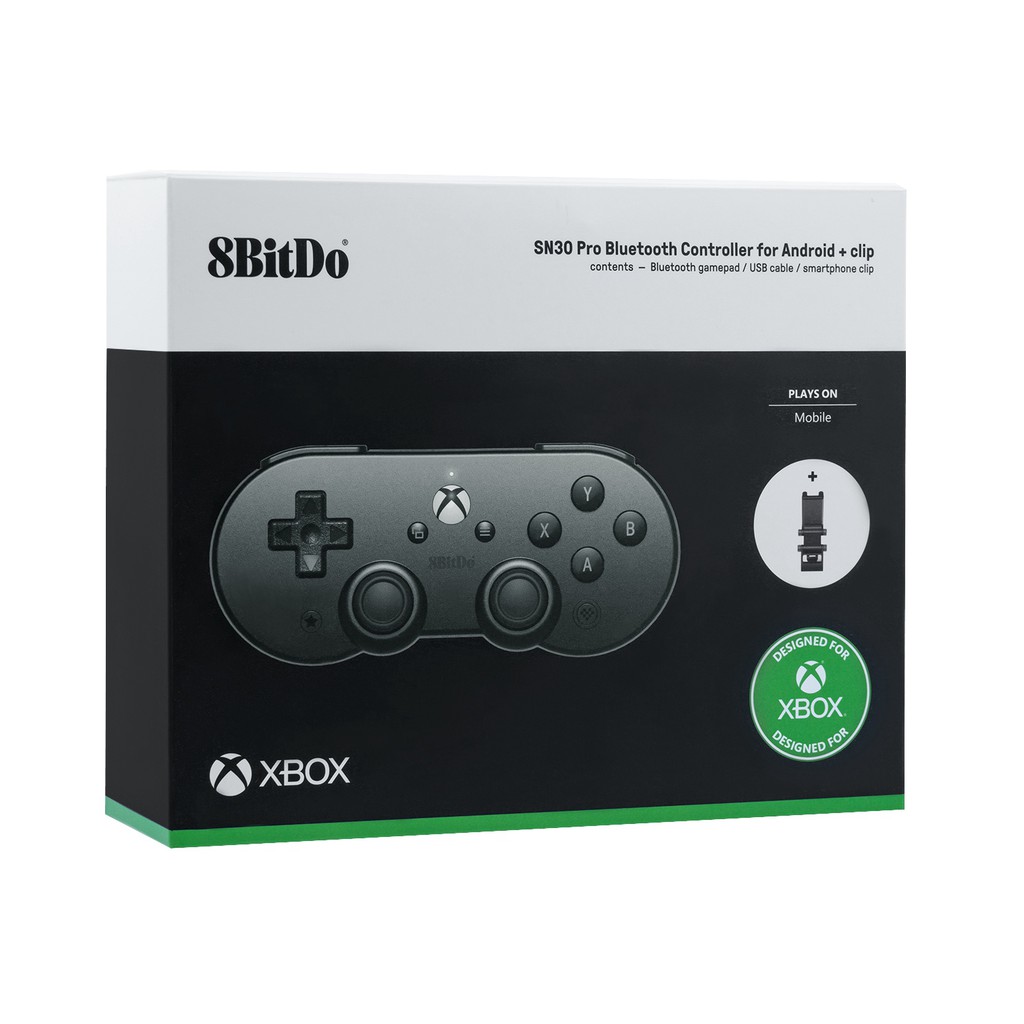 8Bit Sn30 Pro Bluetooth Controller For Android With Mobile Clip 6MYE ...
