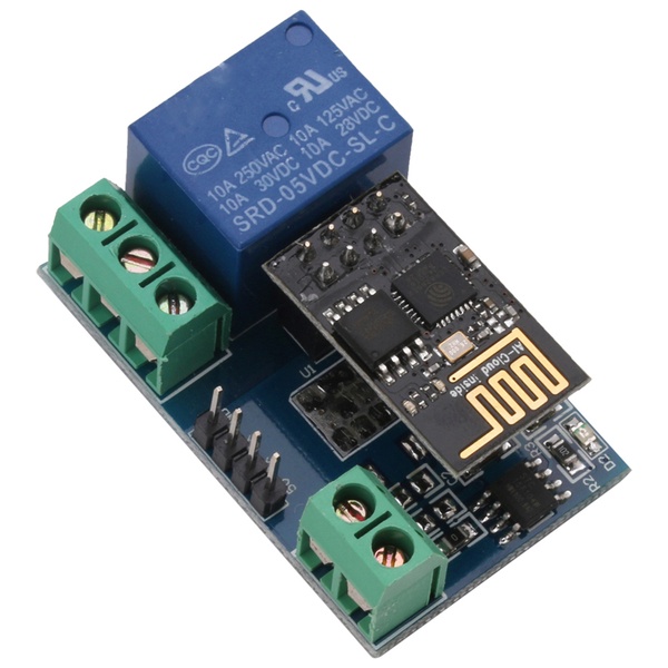 ESP-01 ESP-01S 5V ESP8266 WIFI Relay Module Remote Control Switch APP Smart IOT | Shopee Thailand