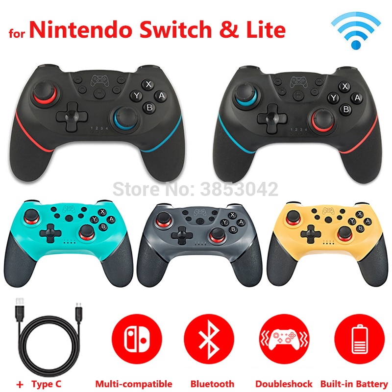 2pcs / 1 pc Wireless Bluetooth Controller for Nintend Switch Pro ...