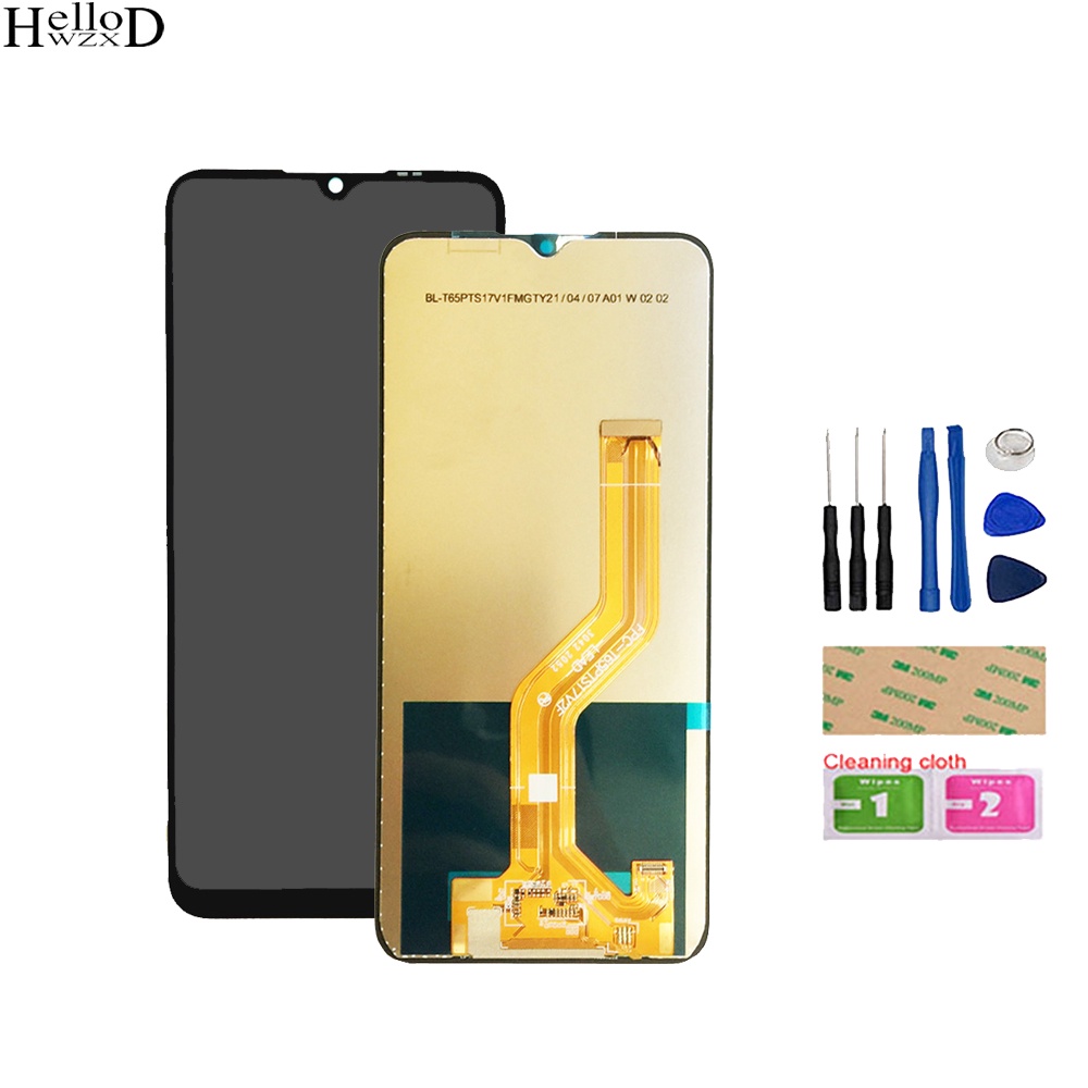 หน้าจอสัมผัส LCD 6.52 นิ้ว พร้อมกรอบ แบบเปลี่ยน สําหรับ Ulefone Note 10 ...