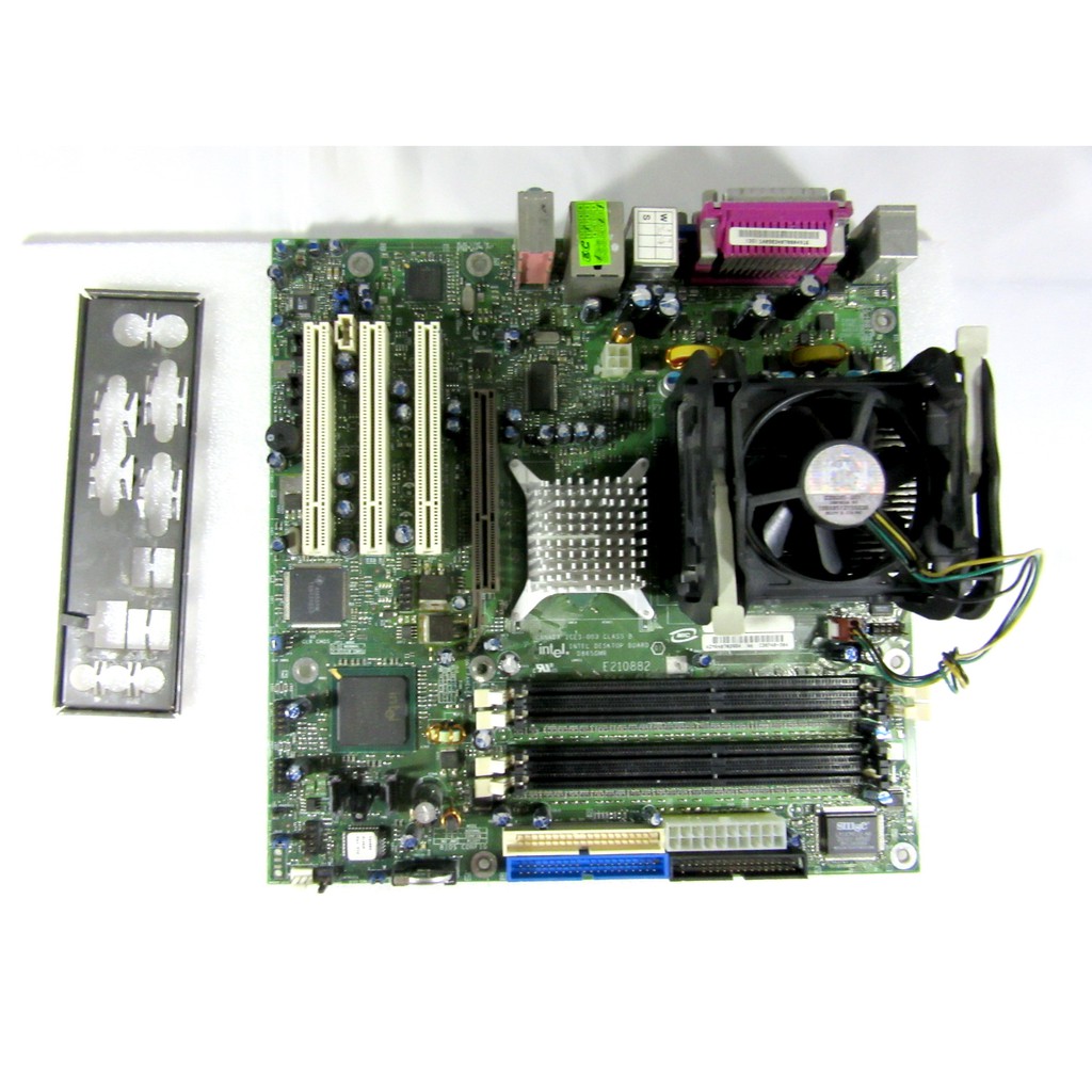 Mainboard Intel D865GMR Socket 478 + CPU Intel Pentium4 2.6ghz (มือ2 ...