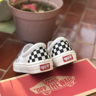 รองเท้า VANS SLIP ON CHEKERBOARD Chess OG สําหรับผู้ชาย และผู้หญิง ...