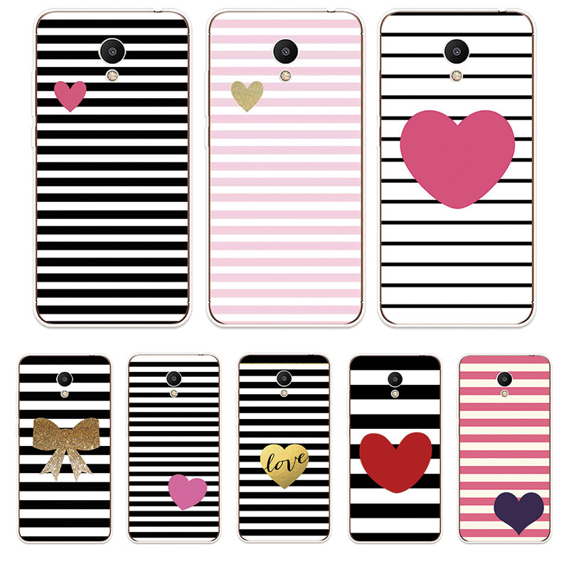 Meizu M3 M3S M5 M6 Note Soft TPU Silicone Phone Case Cover ลายรัก ...