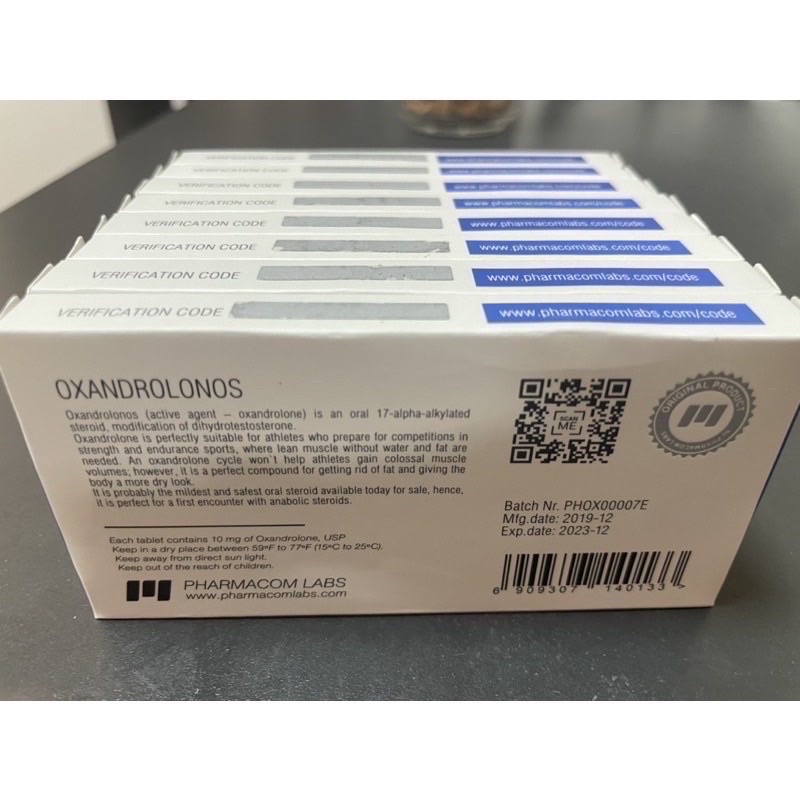 Anavar Oxandrolone Pharmacom A-Tech 10mg 100tabs - sarm_combo - ThaiPick
