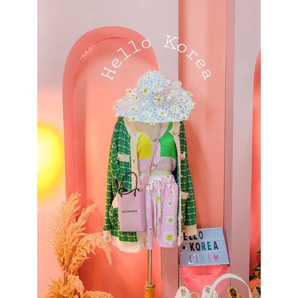 Hello Korea เสื้อคลุมไหมพรมสไตล์แบรนด์ดัง - hellokorea_official - ThaiPick